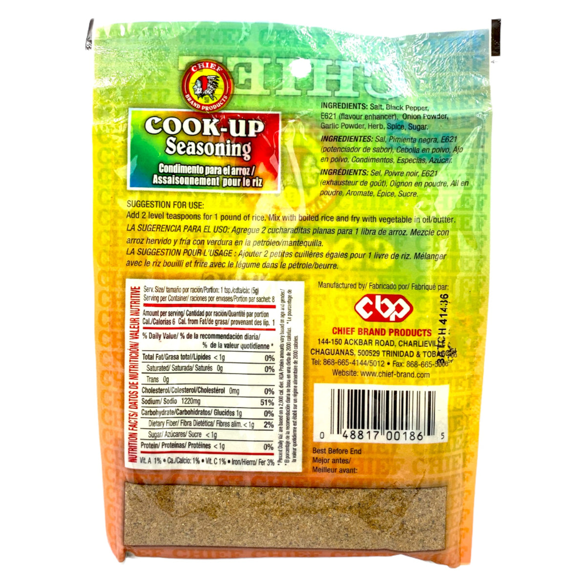 CHIEF COOK-UP SEASONING 1.4 OZ – sams247