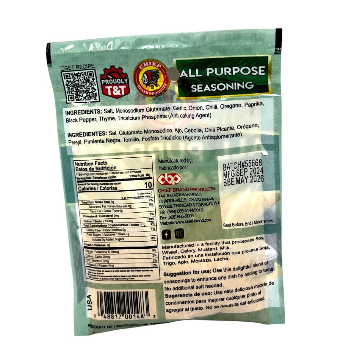 CHIEF ALL-PURPOSE SEASONING – sams247