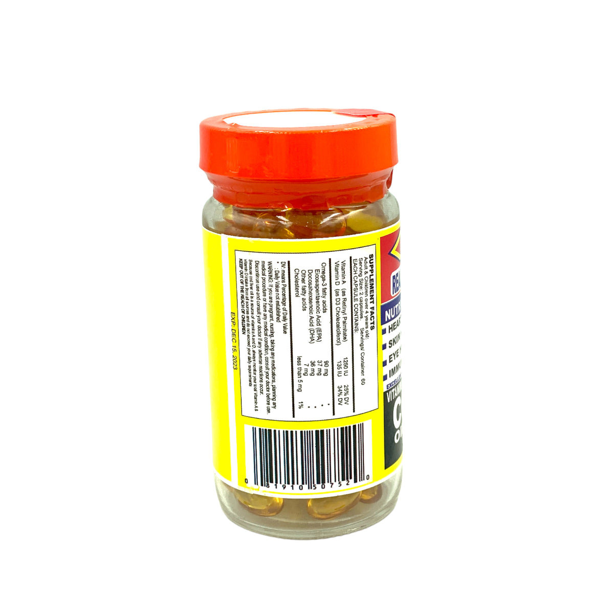 DR. ROBERTS COD LIVER OIL 100 CAPSULES – sams247