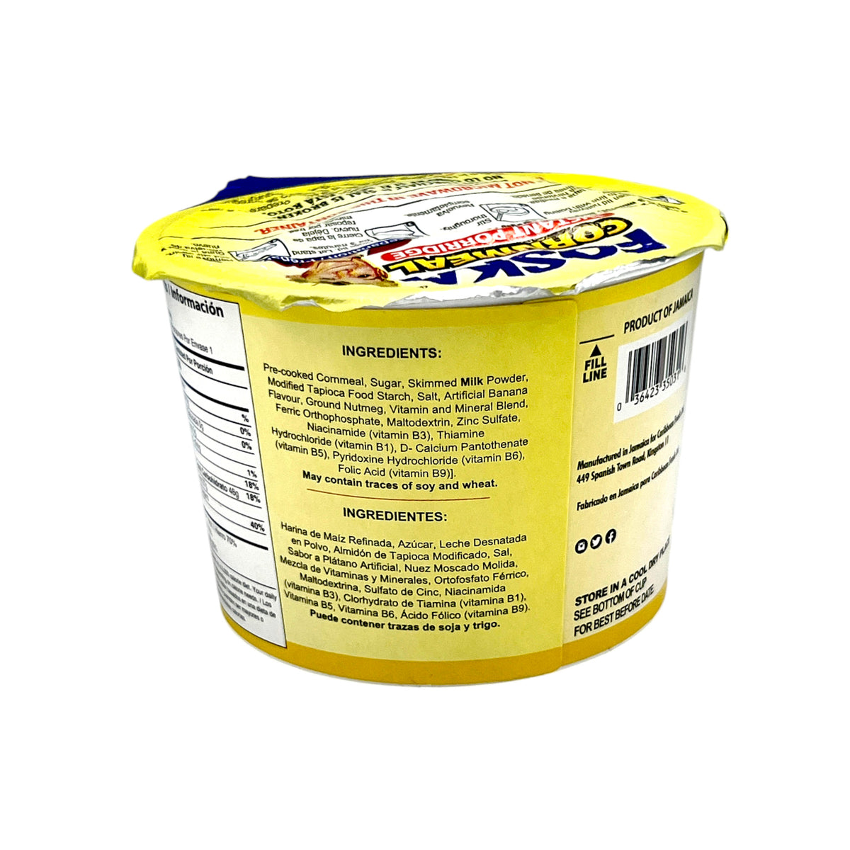 Foska Cornmeal Banana Instant Porridge 2.1 Oz – sams247