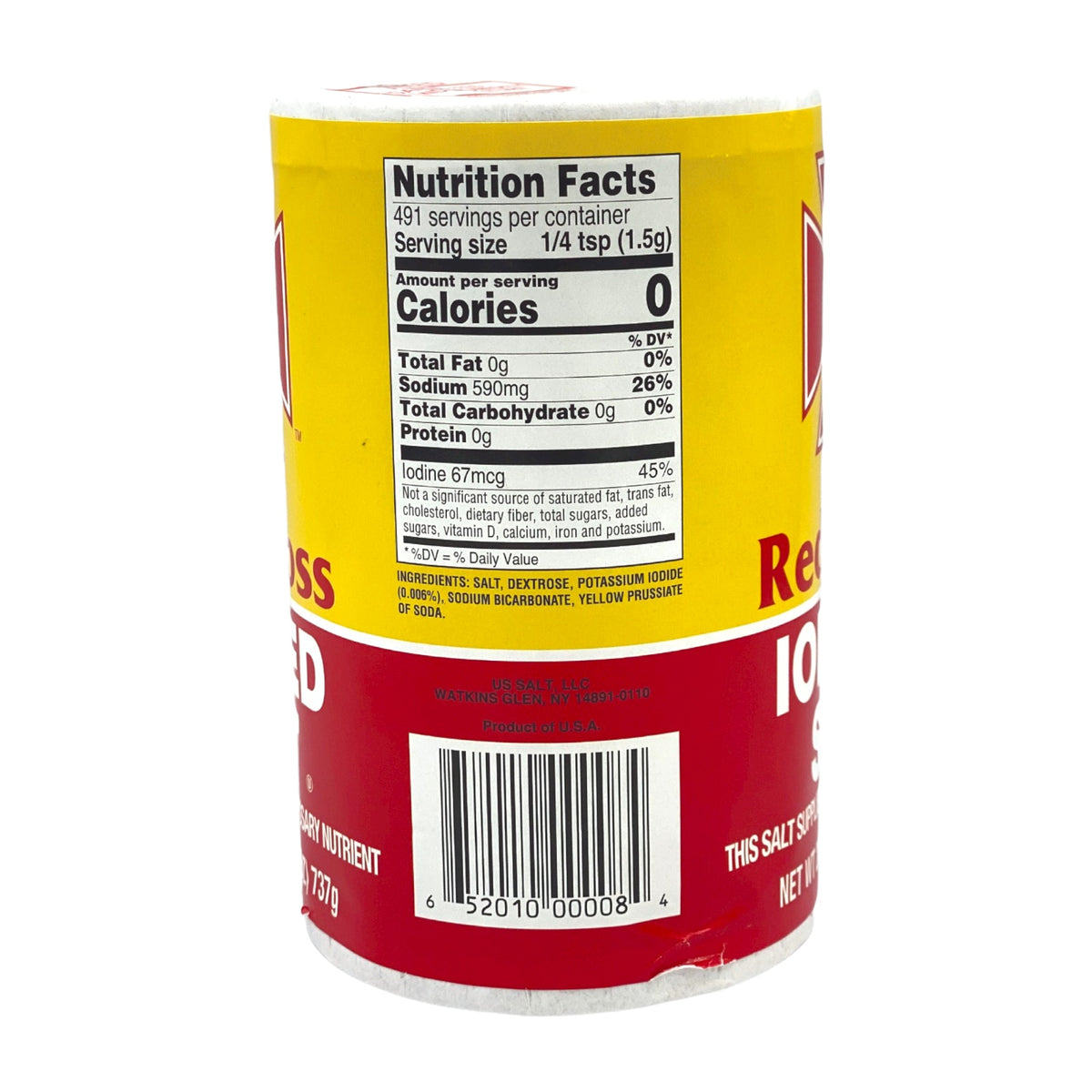 RED CROSS IODIZED SALT 26 OZ. – sams247