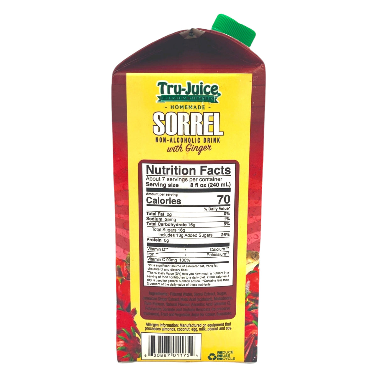 TRU JUICE SORREL 1.75L – sams247